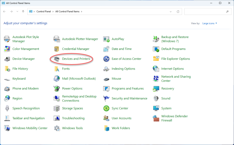 Device and printer windows 11 หายไปไหน? - หจก.เคเอ็มเอส เซอร์วิส