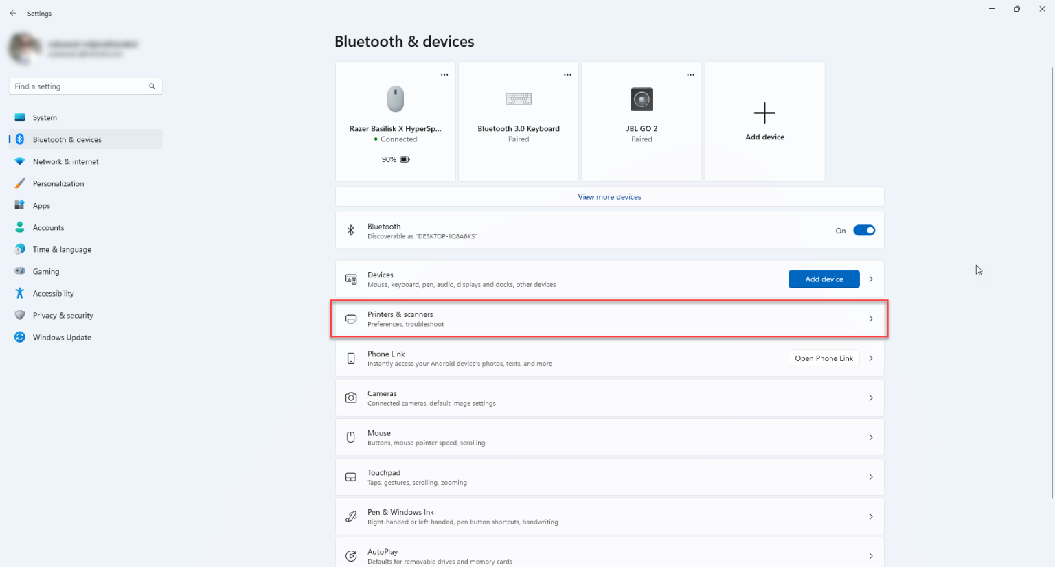 Device and printer windows 11 หายไปไหน? - หจก.เคเอ็มเอส เซอร์วิส